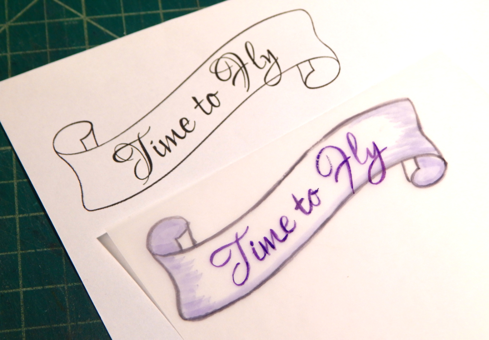 Time to Fly Card – Myrtle Studios